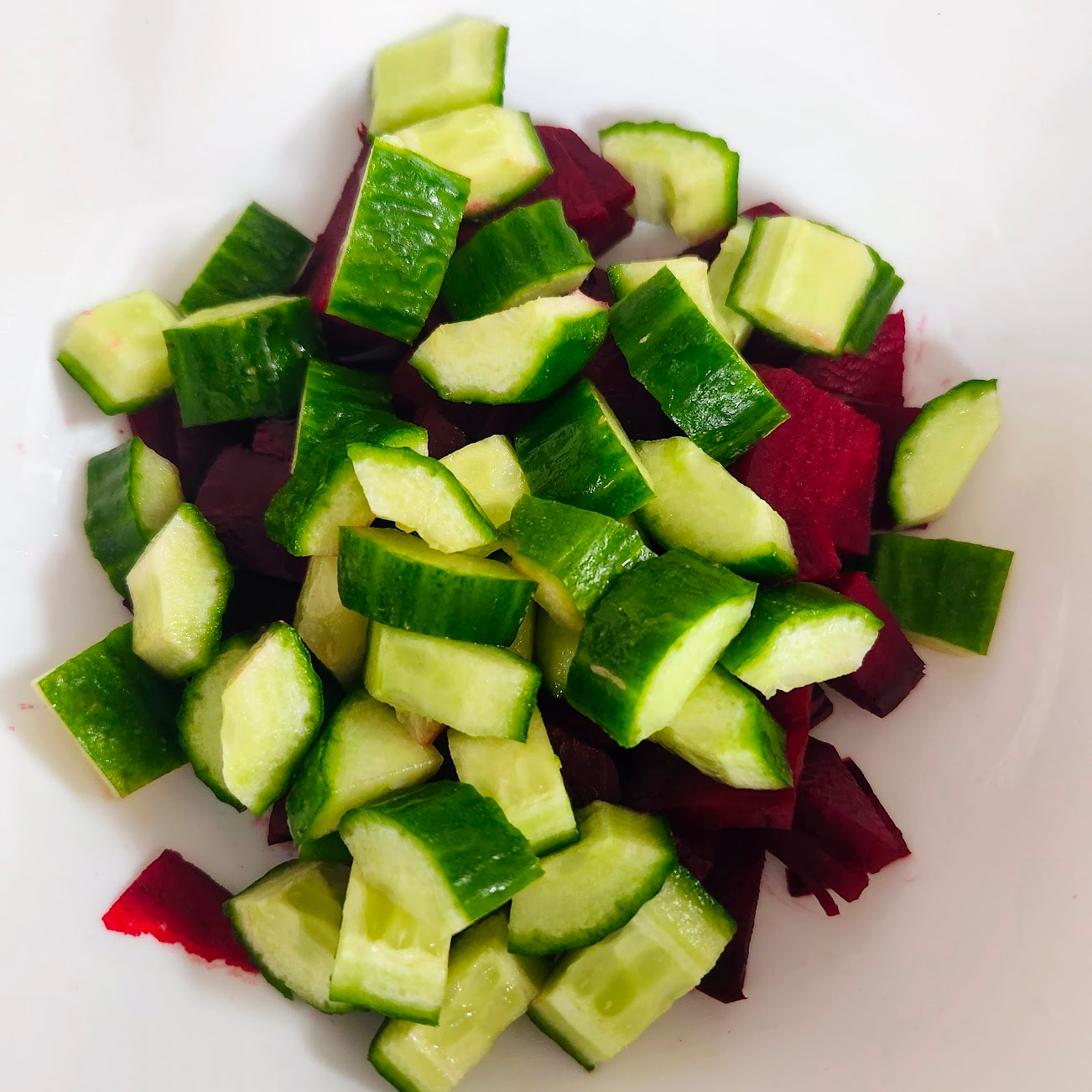 Cucumber Beetroot Salad Recipe - Flavorfulpinch