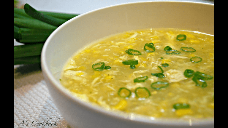 Authentic Pakistani Chicken Corn Soup (Chinese Style)