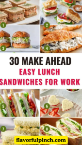30 Make Ahead Finger Sandwich Ideas For Picnics, Parties & More ...