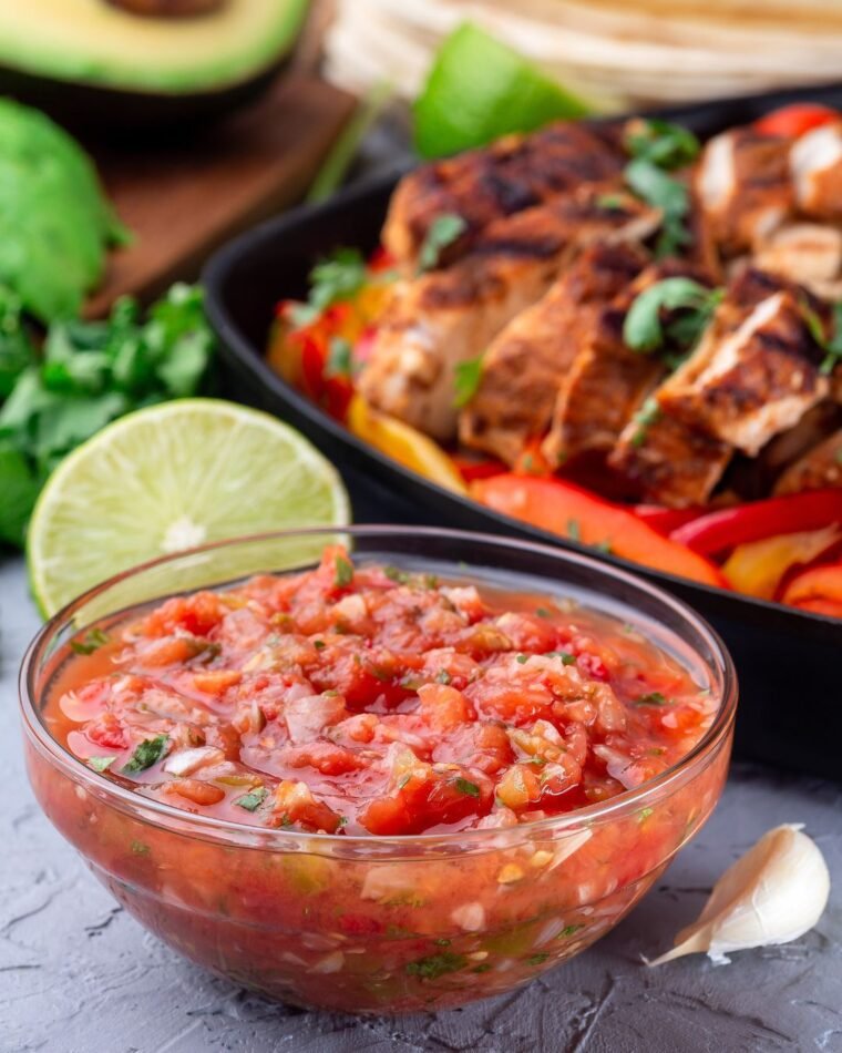 Salsa Recipe With Fresh Tomatoes - Flavorfulpinch