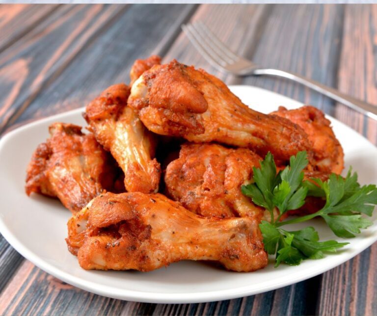Homemade Crispy Deep Fried Chicken Wings (Battered Wings) - Flavorfulpinch