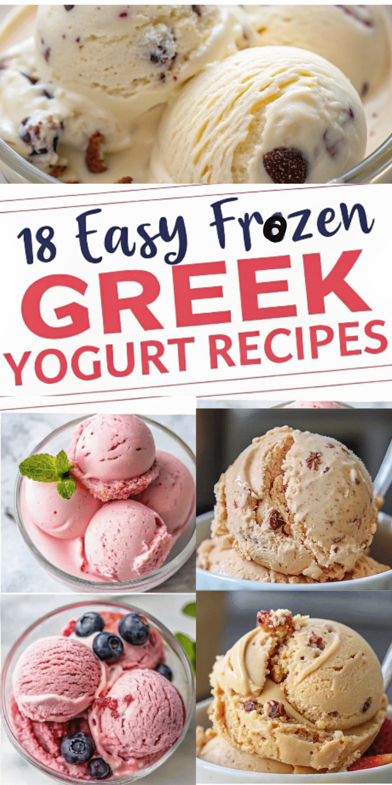 15 Easy Frozen Greek Yogurt Recipes - Flavorfulpinch