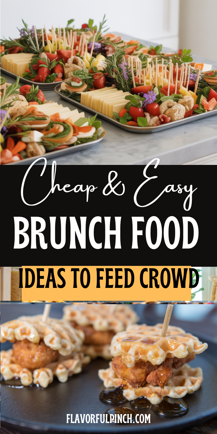 18 Quick Brunch Food Ideas For A Crowd, Party - Flavorfulpinch