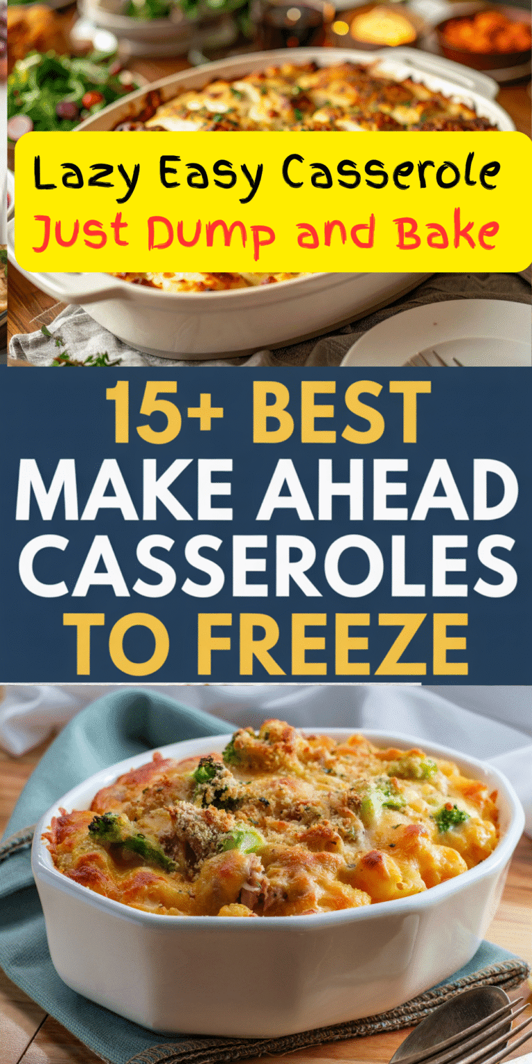 15 Best Make-Ahead Casseroles To Freeze - Flavorfulpinch