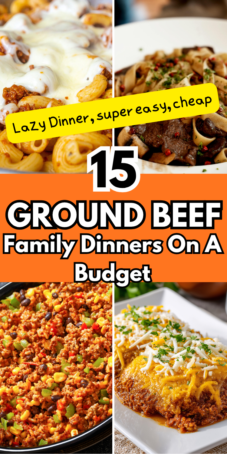 15 Ground Beef Family Dinners On A Budget - Flavorfulpinch