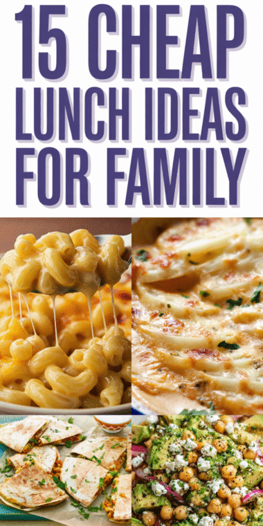 15 Cheap Lunch Ideas (Budget-Friendly Meals) - Flavorfulpinch