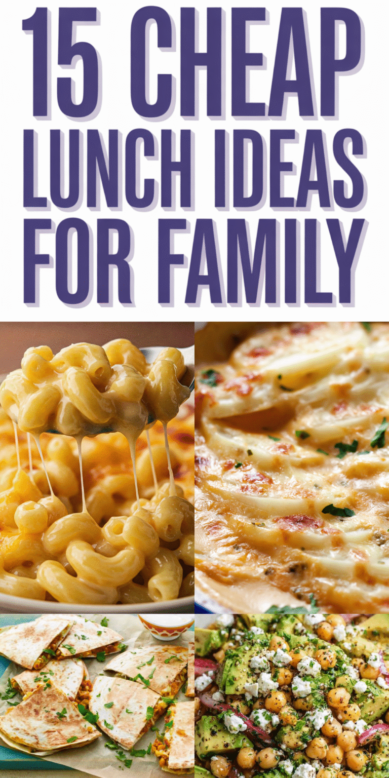 15 Cheap Lunch Ideas (Budget-Friendly Meals) - Flavorfulpinch