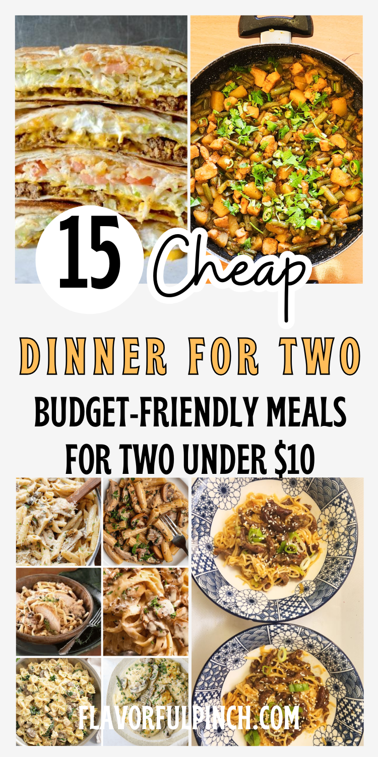 Quick Dinner Recipes For Two (Cheap & Budget-Friendly Meals For Two ...