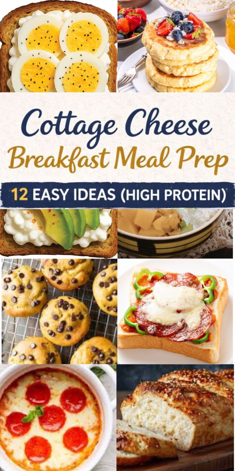 Cottage Cheese Breakfast Meal Prep: 12 Easy Ideas (High Protein ...