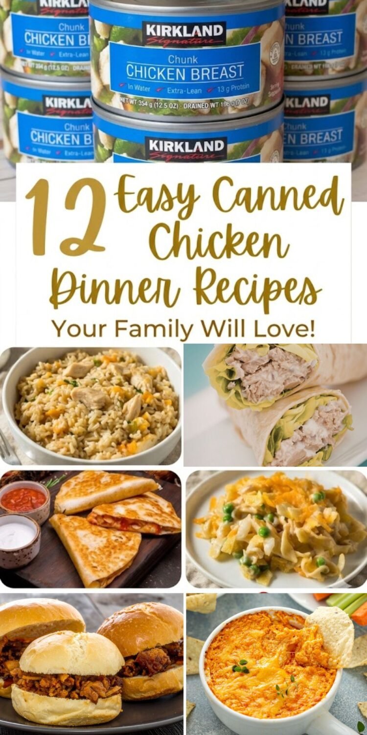 10 Delicious Meals With Canned Chicken - Flavorfulpinch