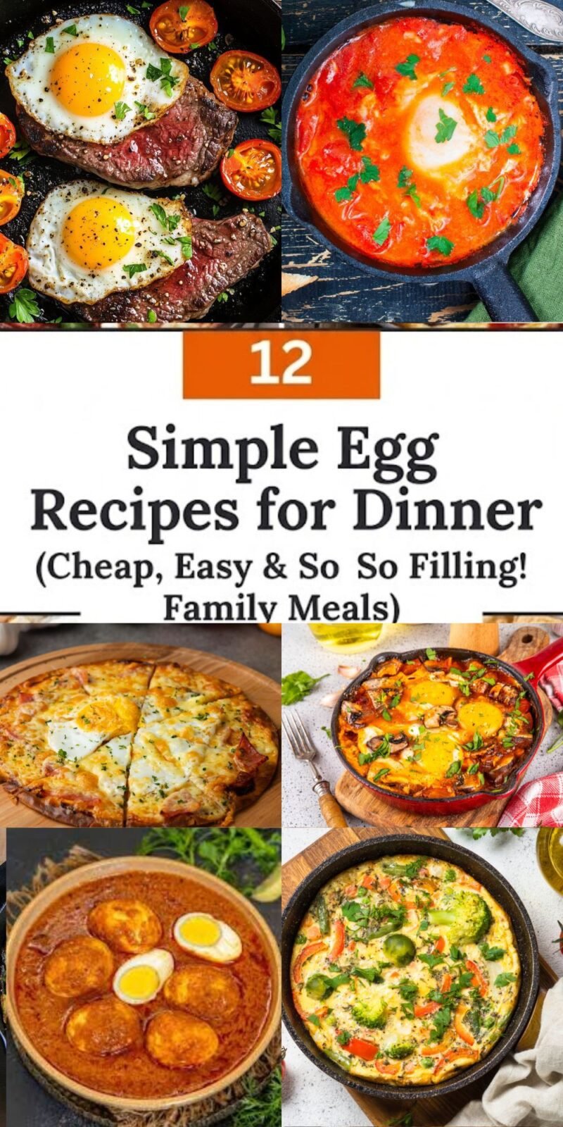 12 Simple Egg Recipes For Dinner And Lunch (Quick Family Meals ...